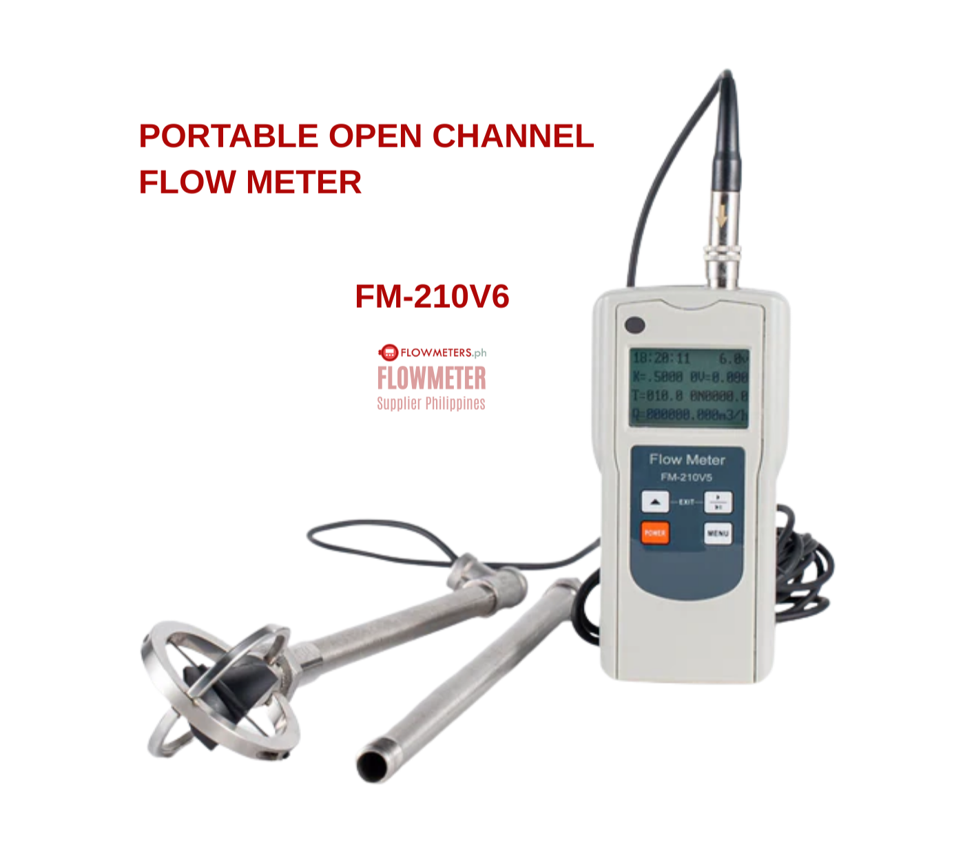 Portable Open Channel Flow Meter – Flow meter Supplier Philippines